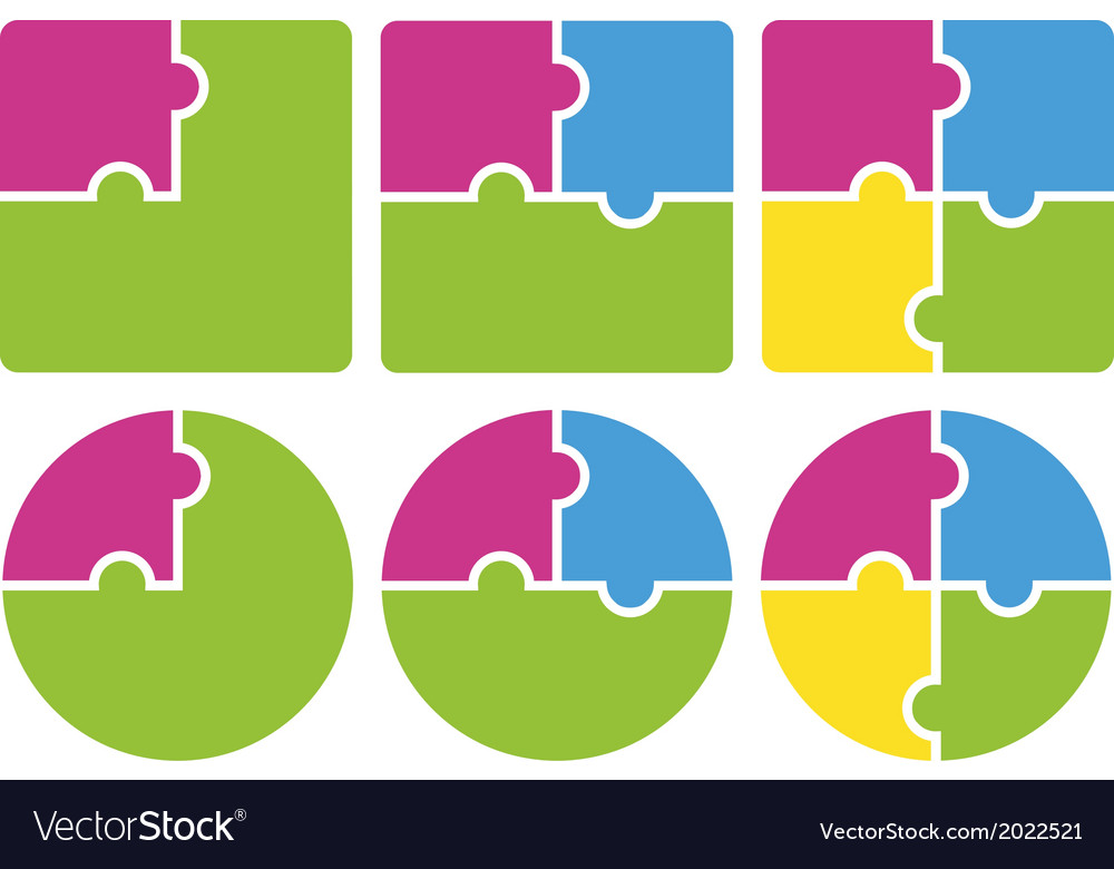 Puzzle Royalty Free Vector Image - VectorStock