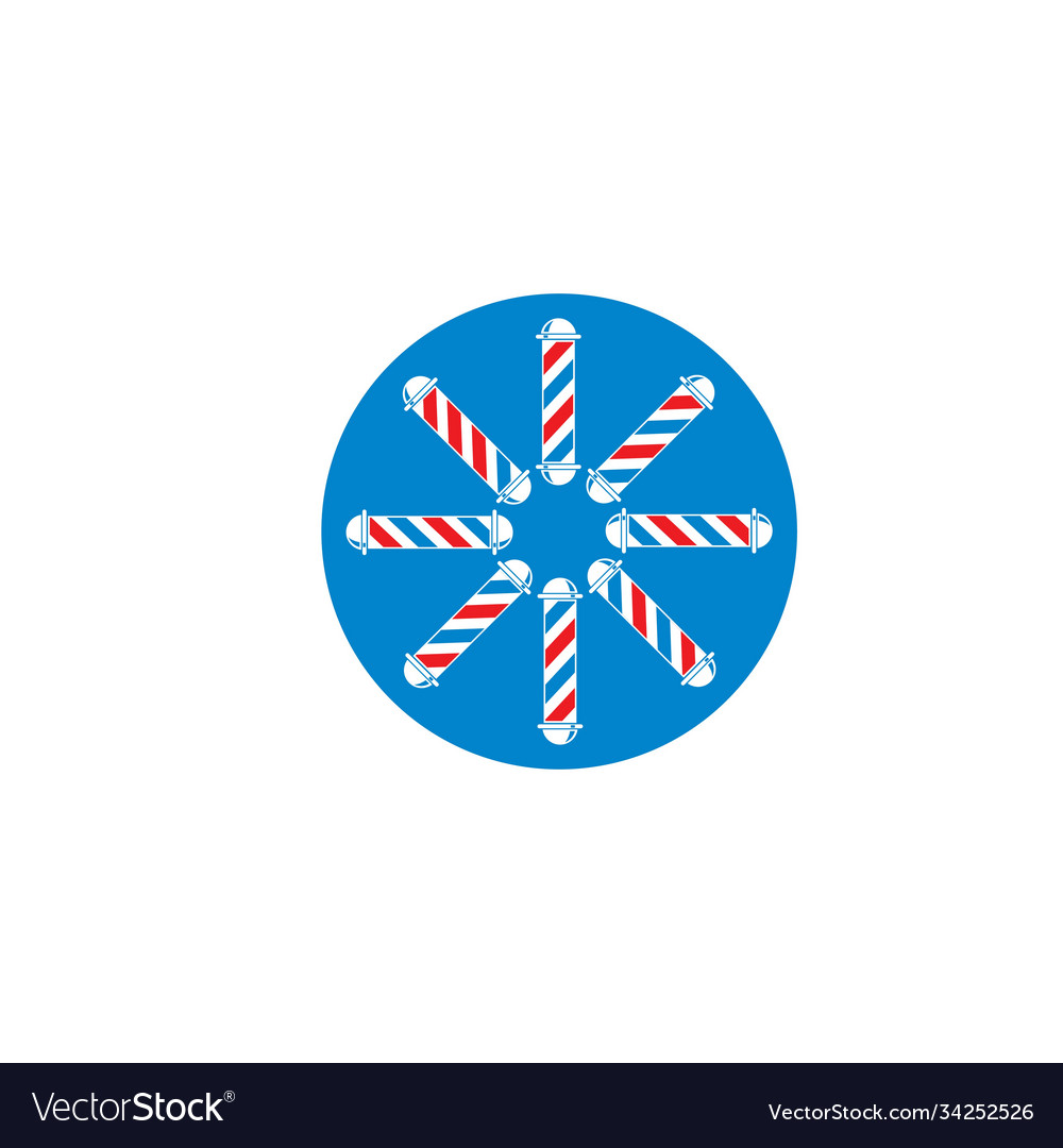 Barber shop icon logo Royalty Free Vector Image Barber shop icon logo Royalty Free Vector Image