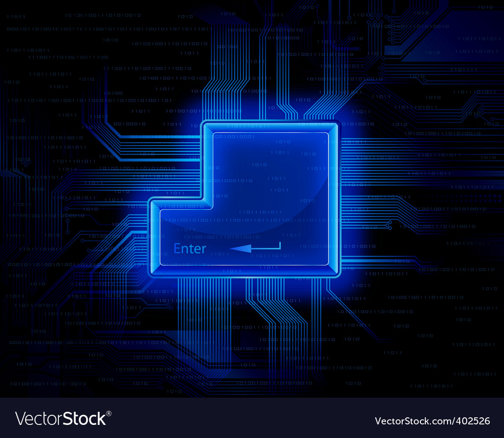 Enter Royalty Free Vector Image - VectorStock