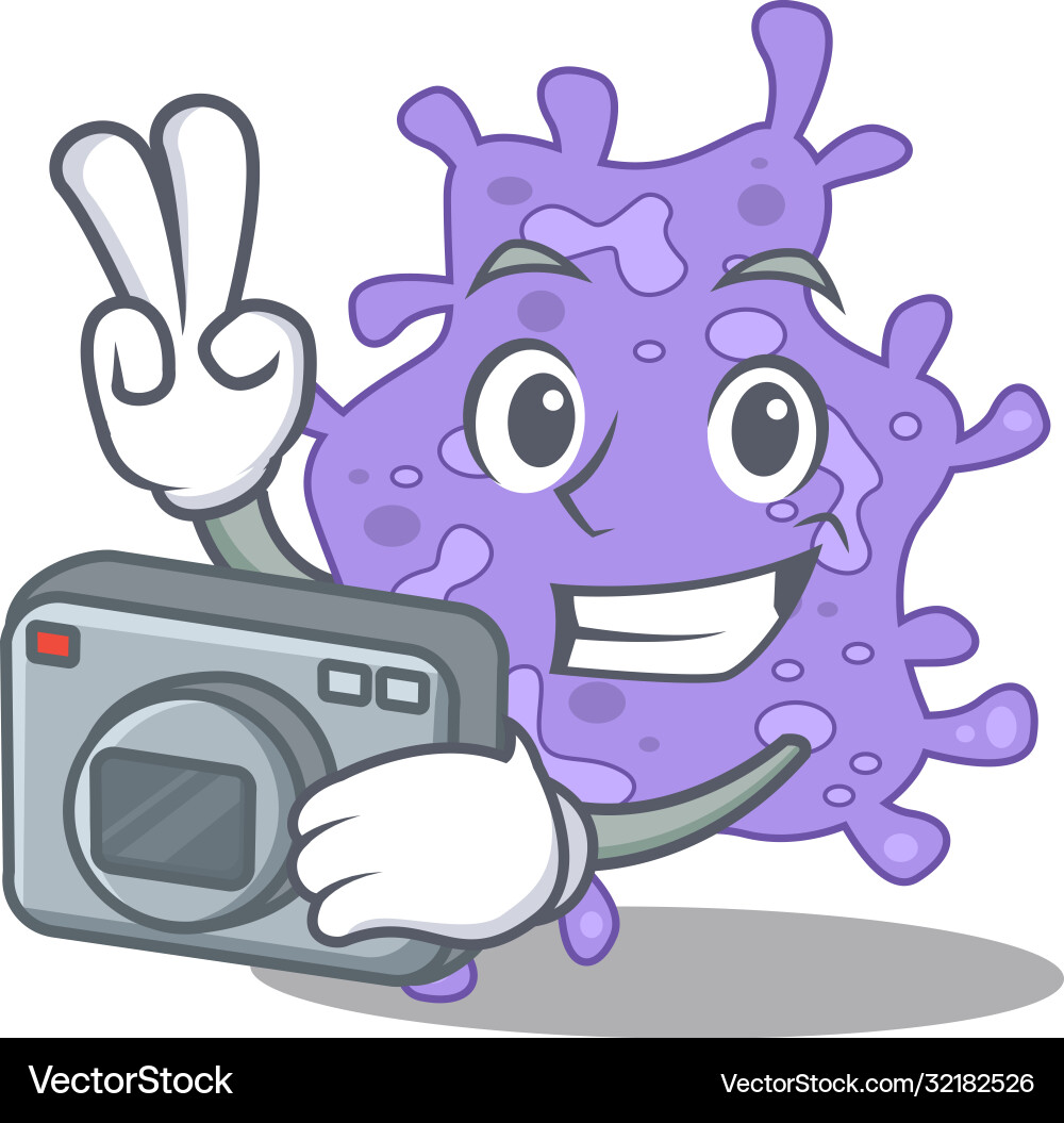 Staphylococcus aureus mascot design as a Vector Image