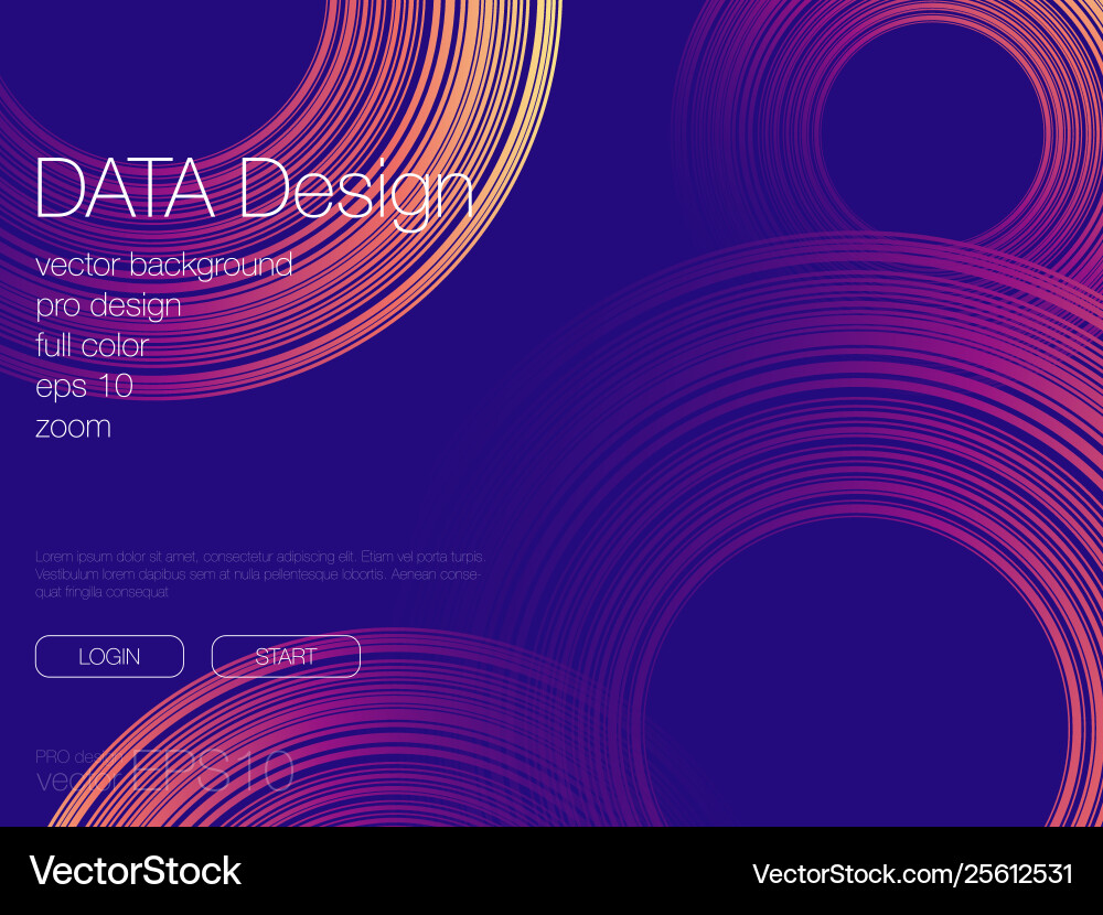 Abstract blend background template for web site Vector Image