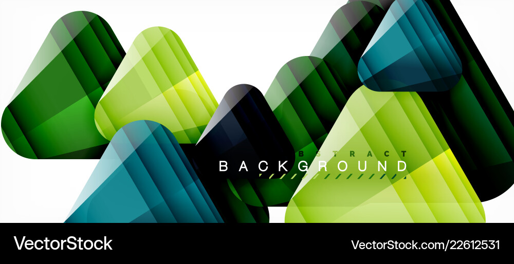 Geometric abstract background triangles Royalty Free Vector