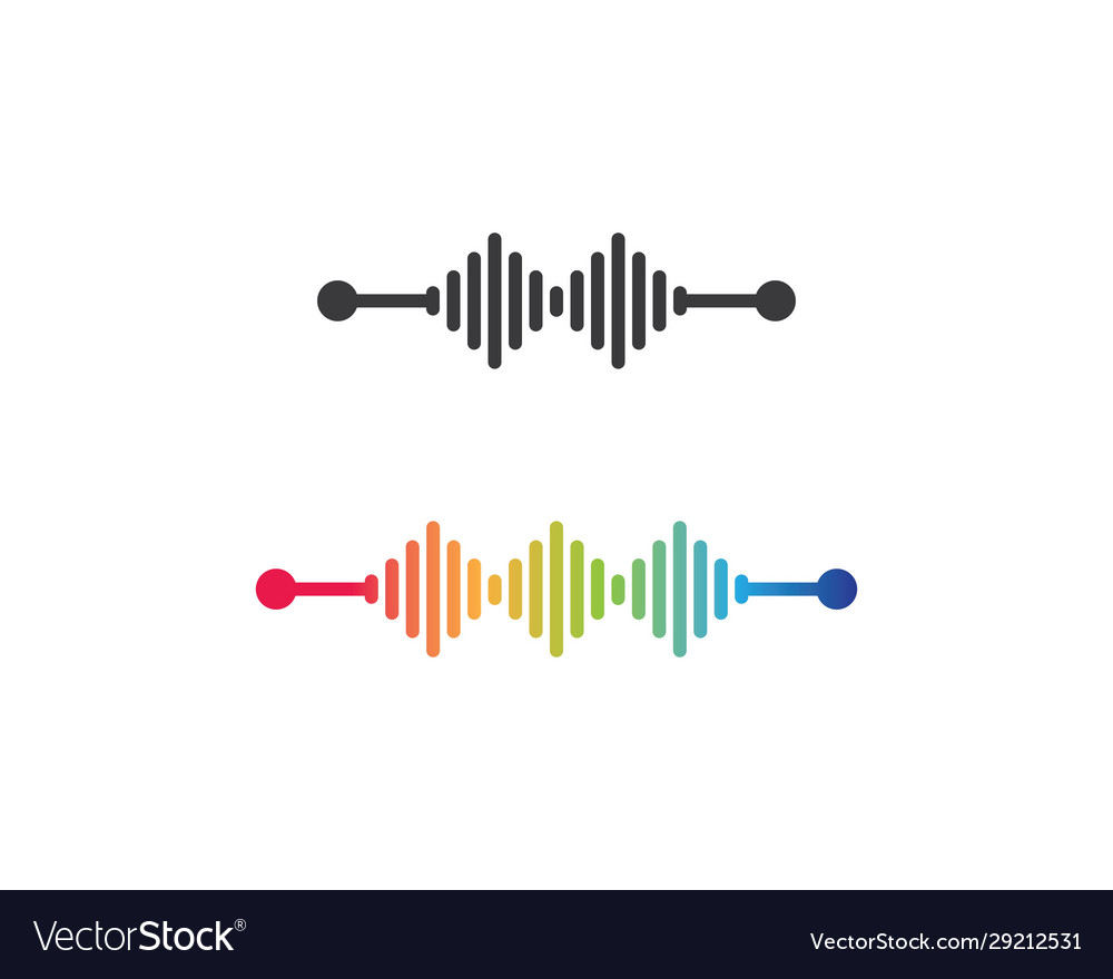 Sound wave icon Royalty Free Vector Image - VectorStock