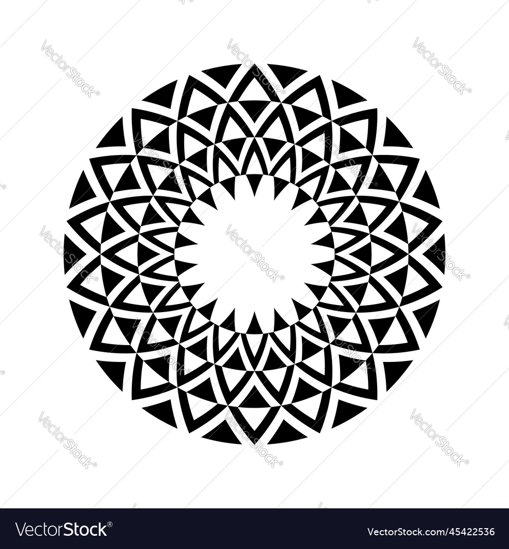 Circle pattern Royalty Free Vector Image - VectorStock