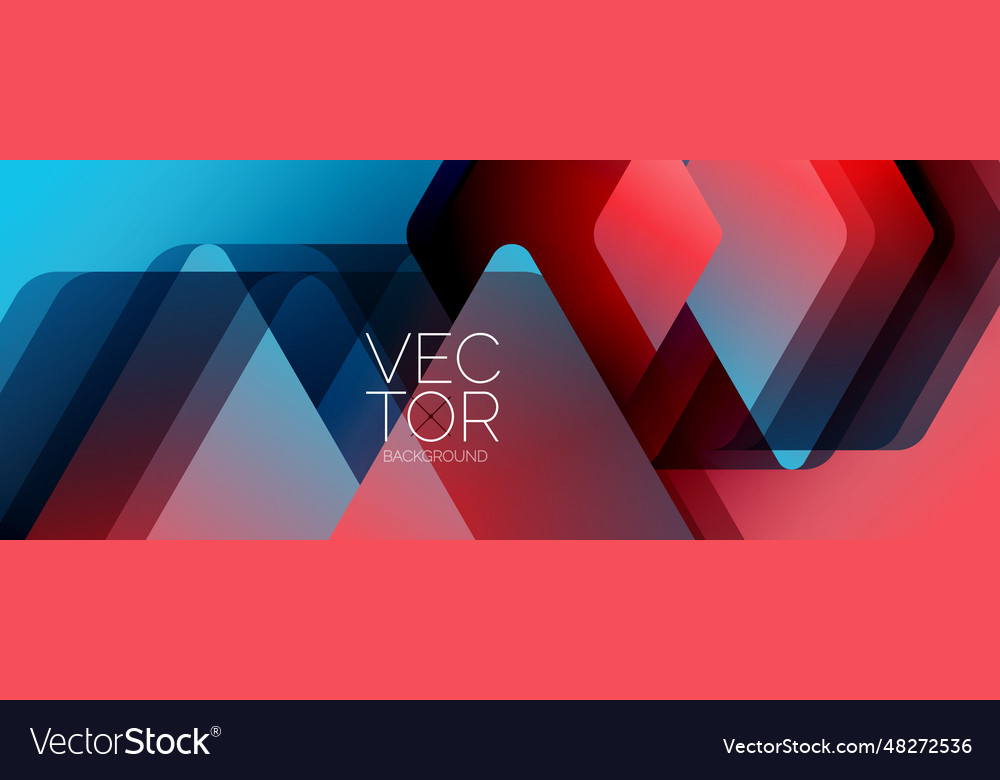 Energetic geometric background featuring an array Vector Image