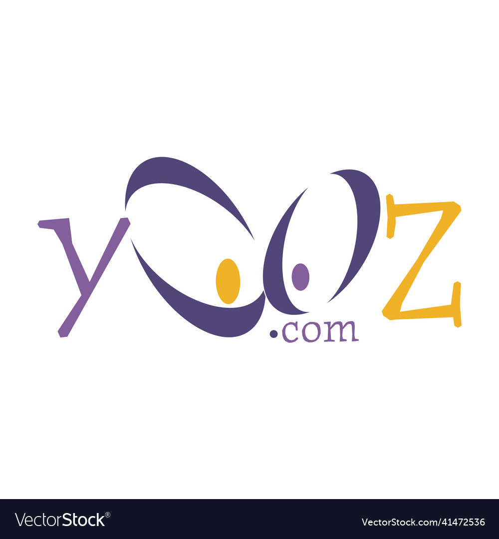 Yooz com logo Royalty Free Vector Image - VectorStock