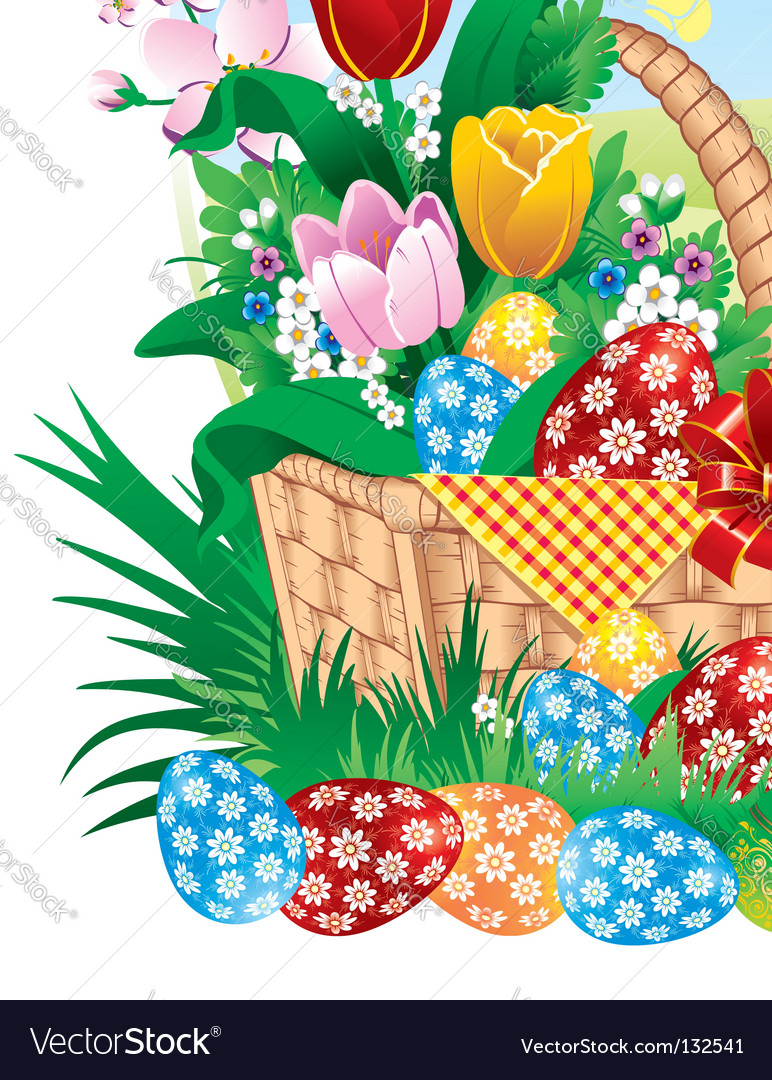 Easter banner Royalty Free Vector Image - VectorStock
