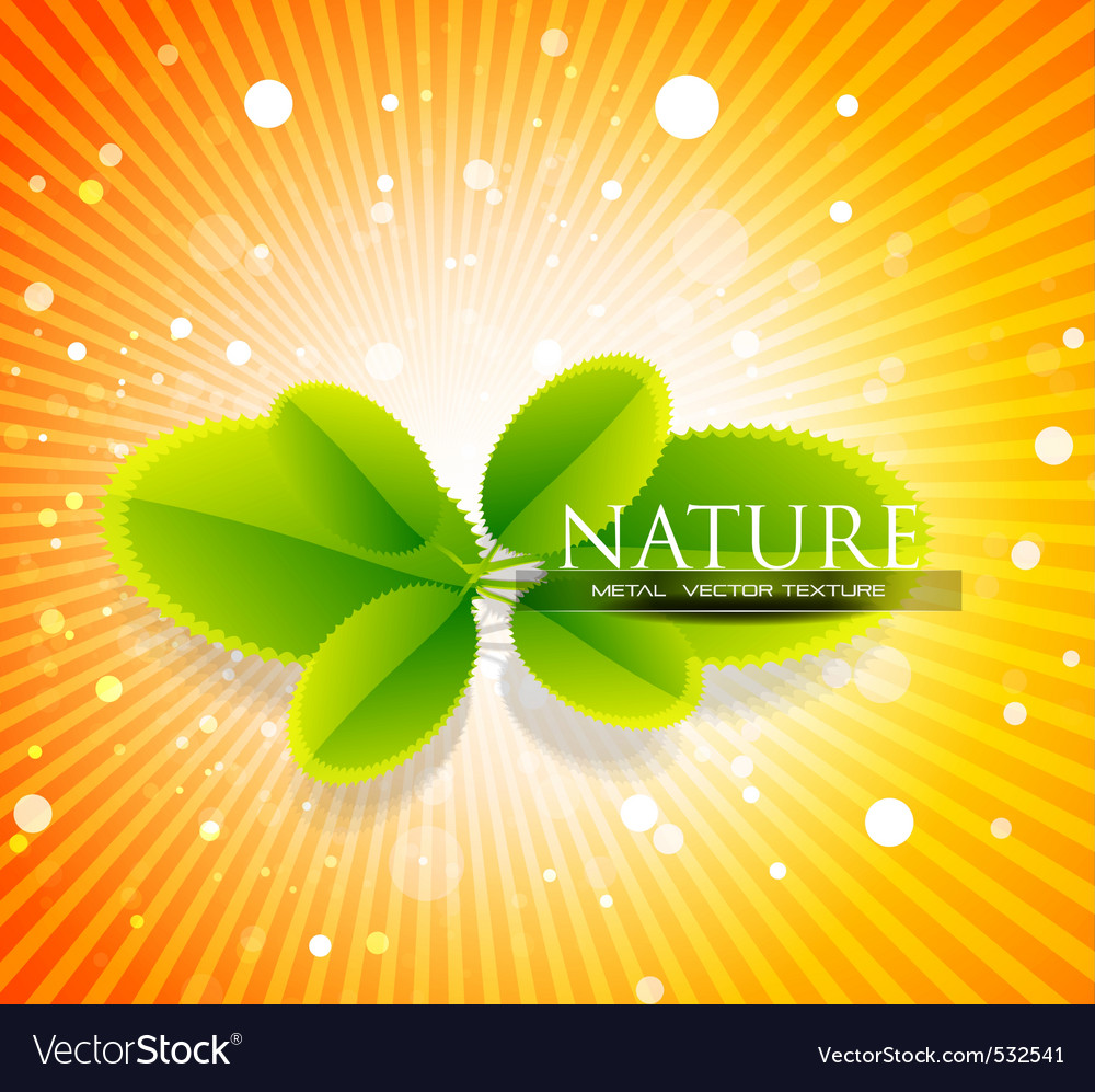 Nature background Royalty Free Vector Image - VectorStock