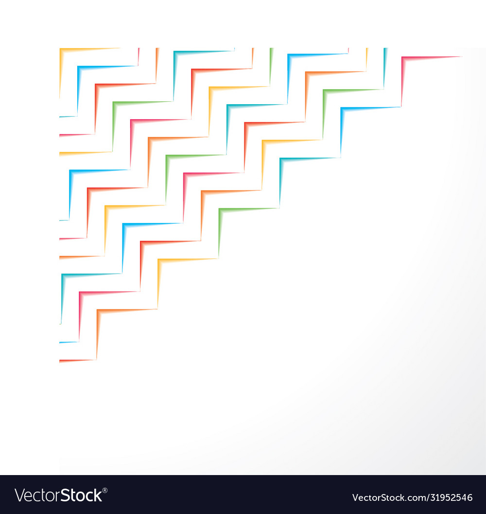 Abstract paper cut pattern background Royalty Free Vector
