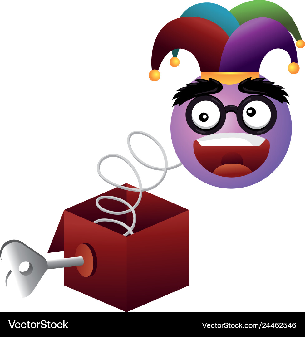 April fools day cartoon Royalty Free Vector Image