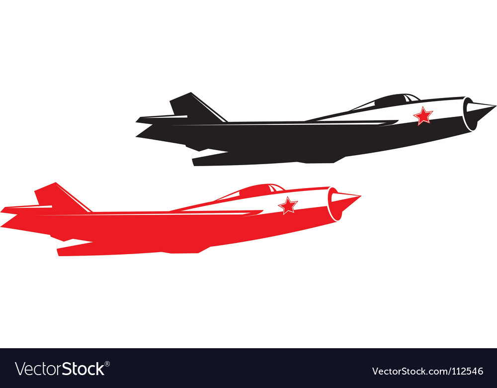 Fighter Royalty Free Vector Image - VectorStock