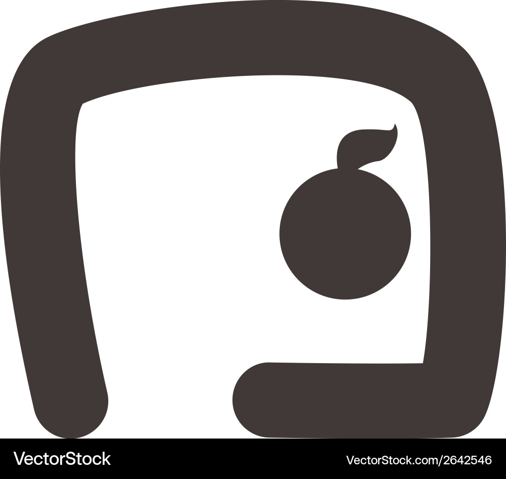 Gymnastics rhythmic icon Royalty Free Vector Image