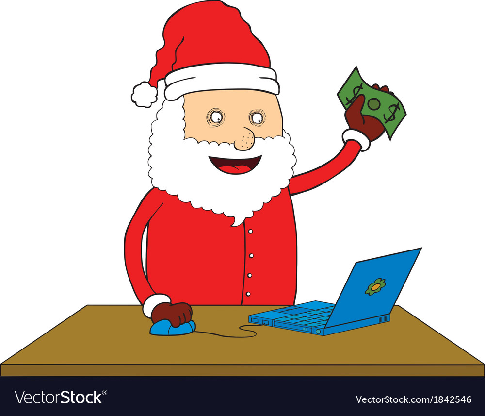 Santa Royalty Free Vector Image - VectorStock