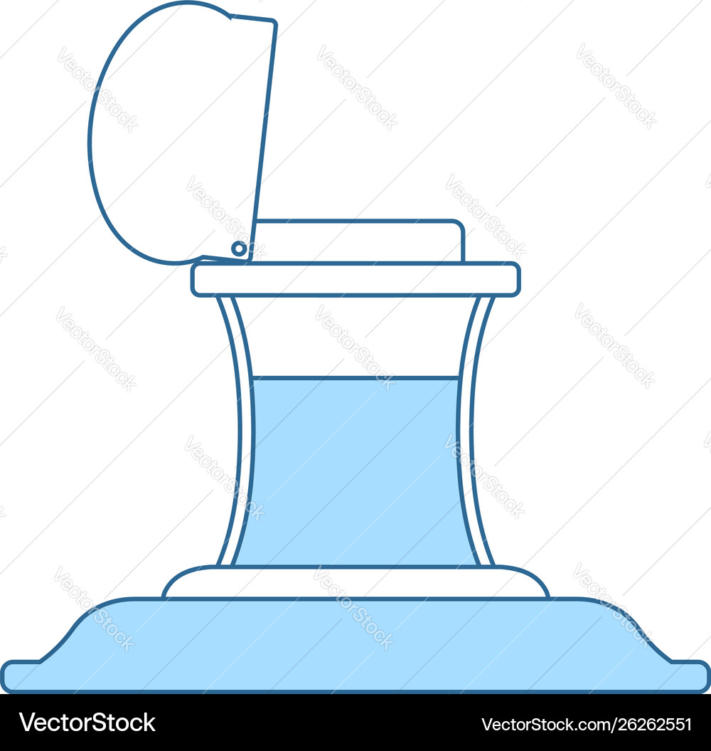 Inkstand icon Royalty Free Vector Image - VectorStock