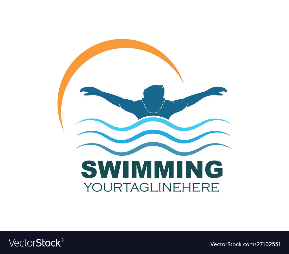 Swimming logo