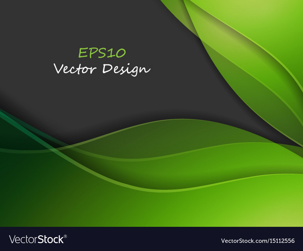 Wavy design elements Royalty Free Vector Image