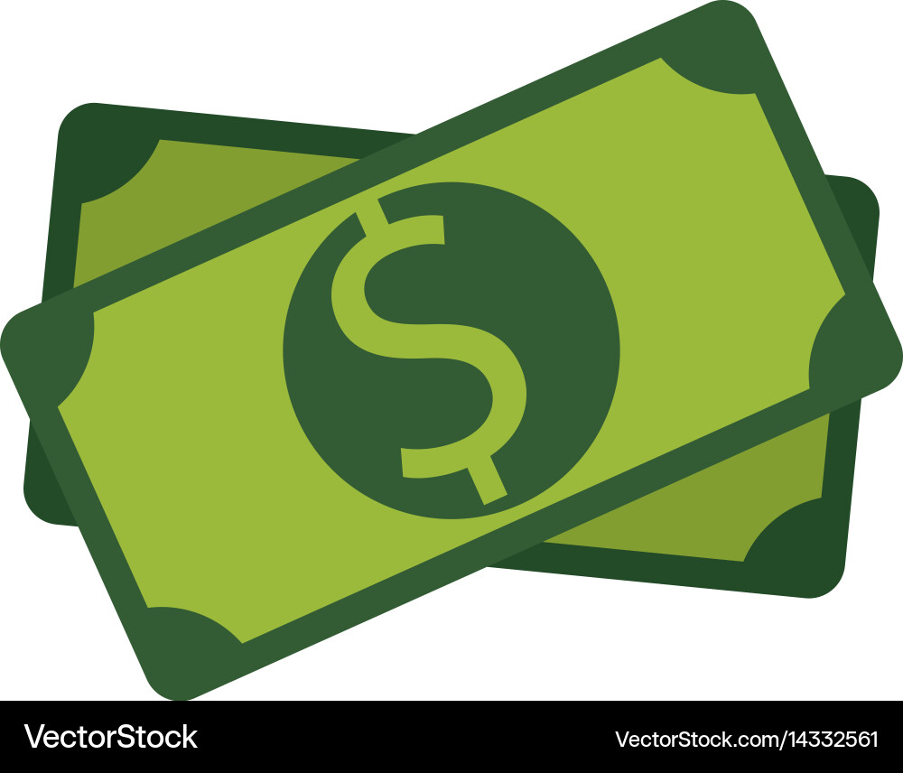 Billet of money Royalty Free Vector Image - VectorStock