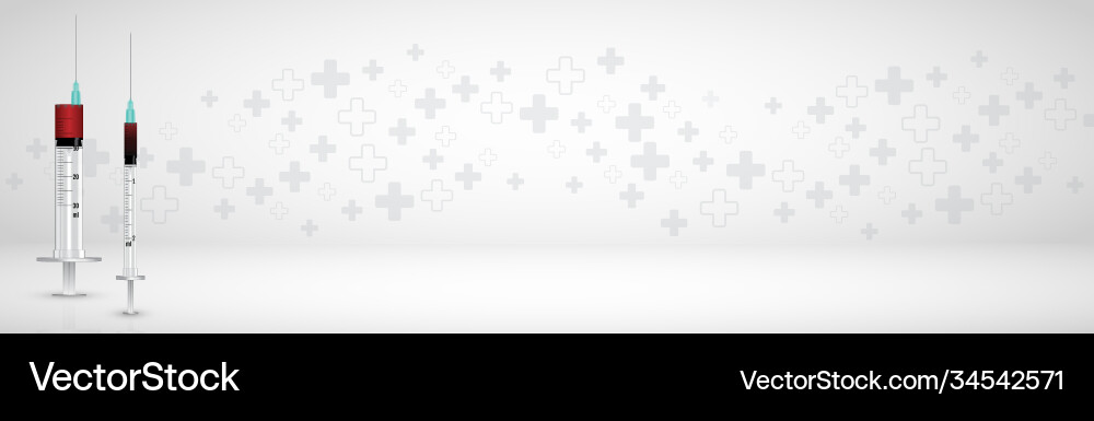 Medical volumetric gray background panorama Vector Image