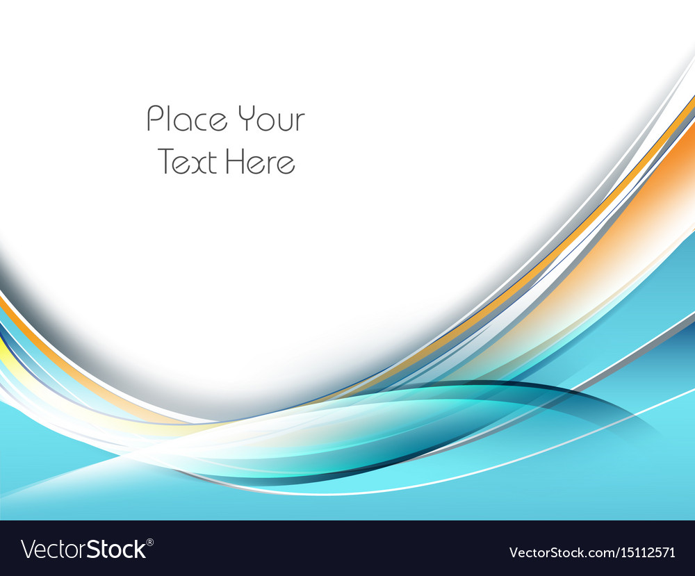 Wavy design elements Royalty Free Vector Image