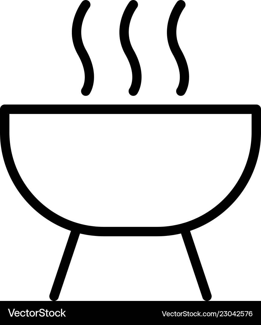 Barbecue icon Royalty Free Vector Image - VectorStock