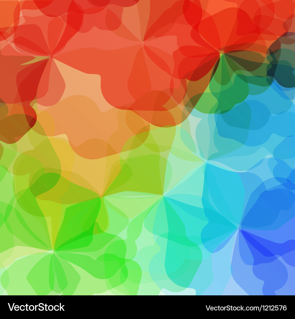 Multicolored background watercolor painting Vector Image