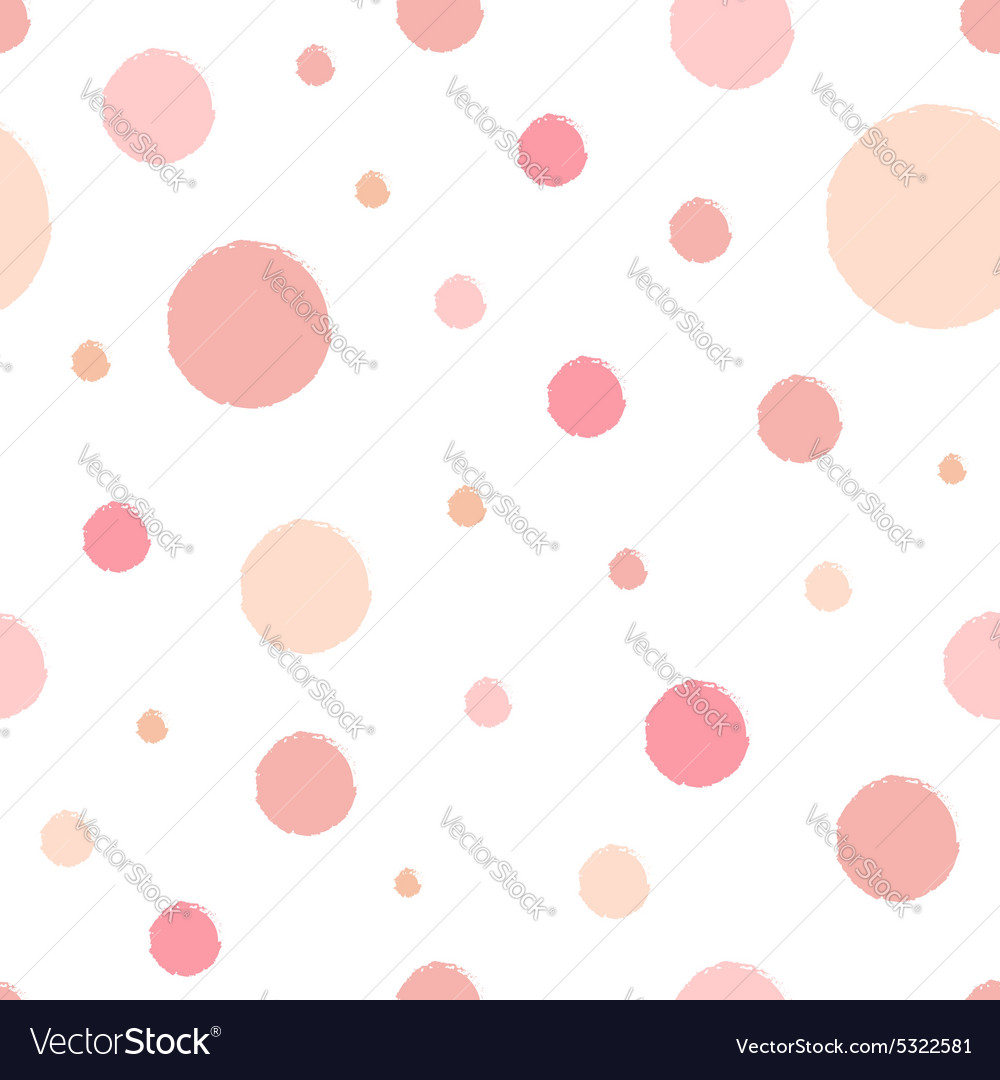 Seamless spotted pattern Royalty Free Vector Image