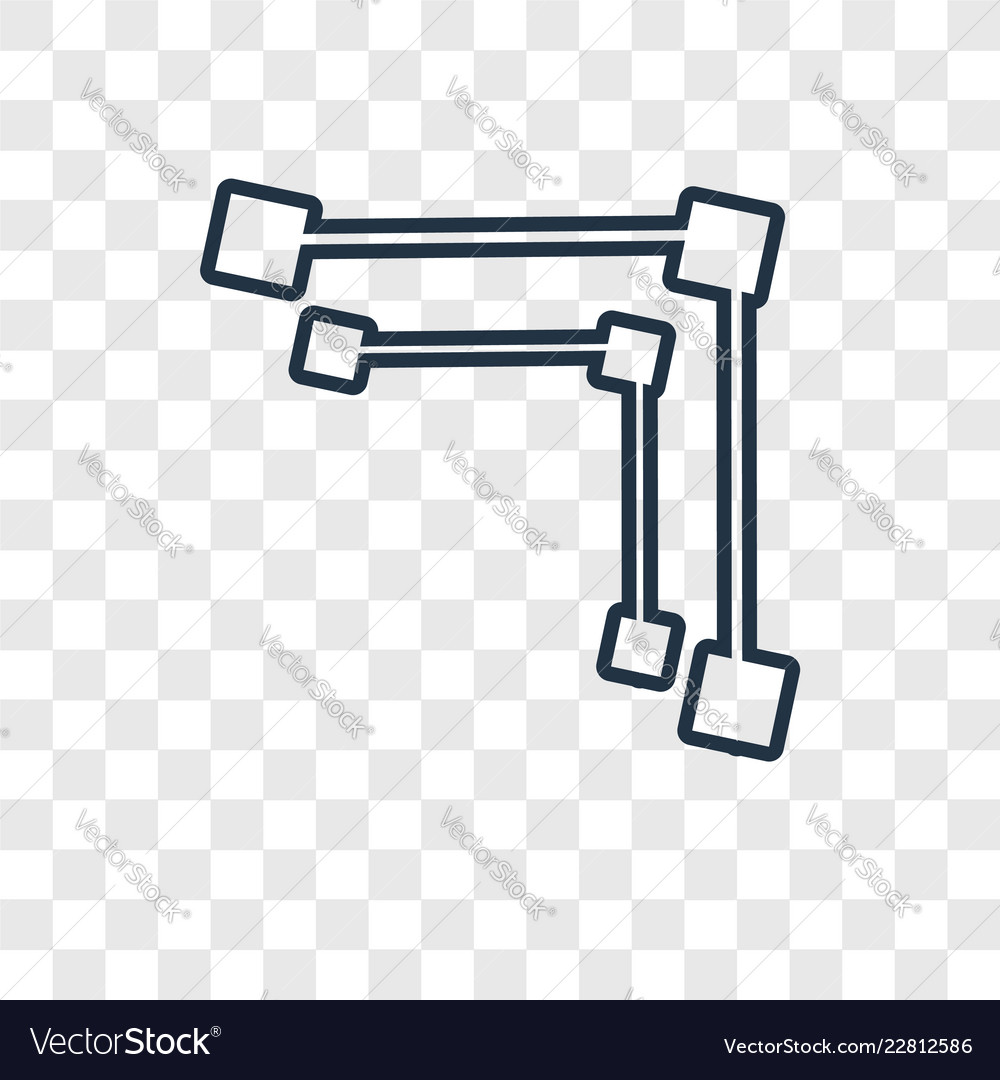 Construction concept linear icon isolated Vector Image