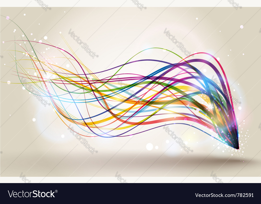 Abstract wave background Royalty Free Vector Image