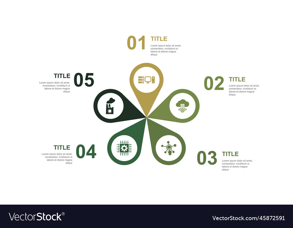 Computing cloud technology digitization Royalty Free Vector