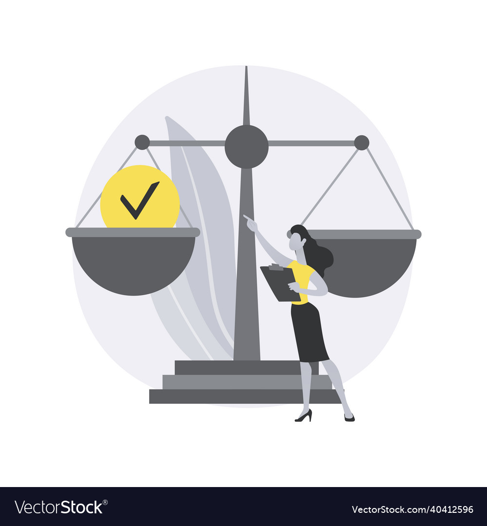 Accountability abstract concept Royalty Free Vector Image Accountability abstract concept Royalty Free Vector Image