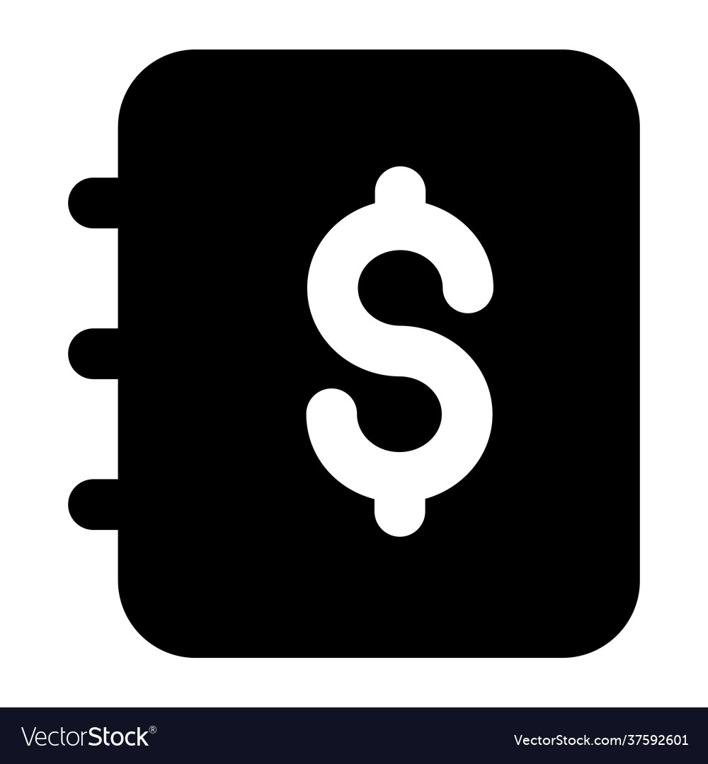 Ledger Royalty Free Vector Image - VectorStock