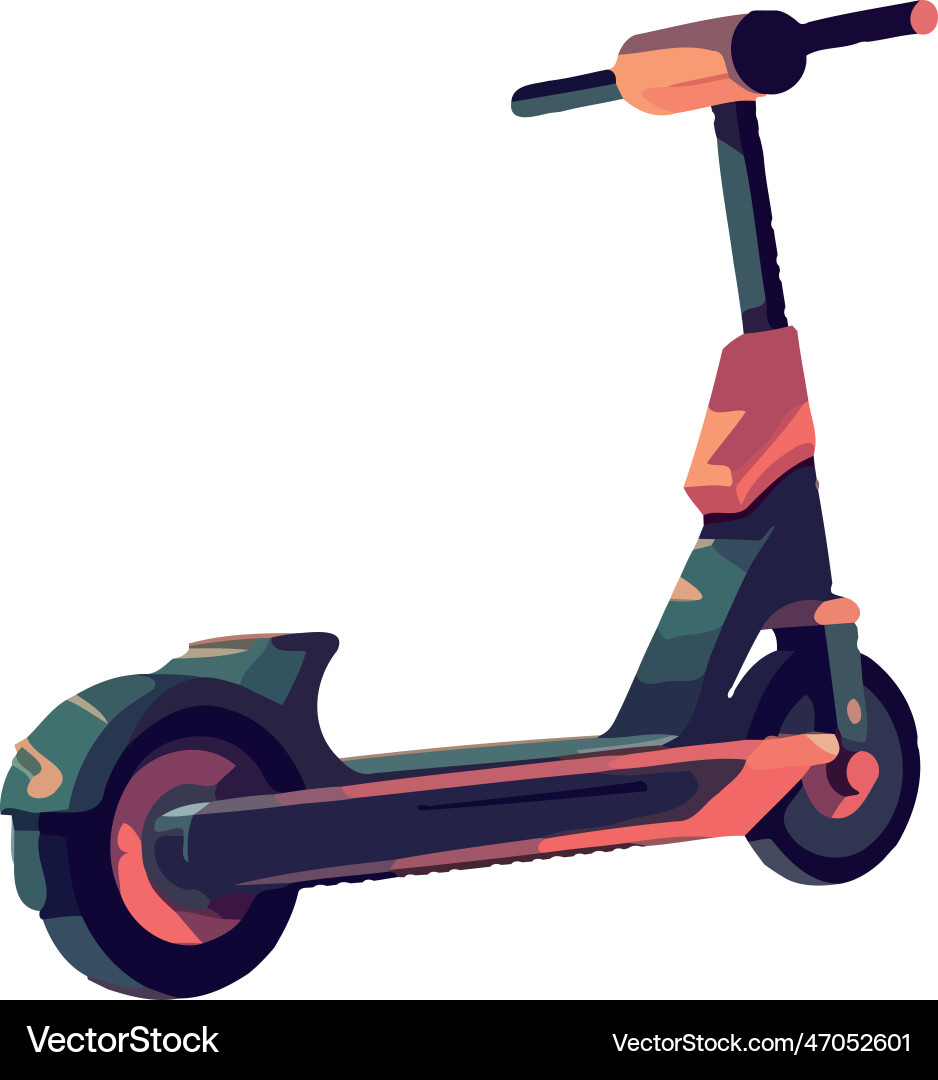 Speeding motorcycle fun adventure on the road Vector Image