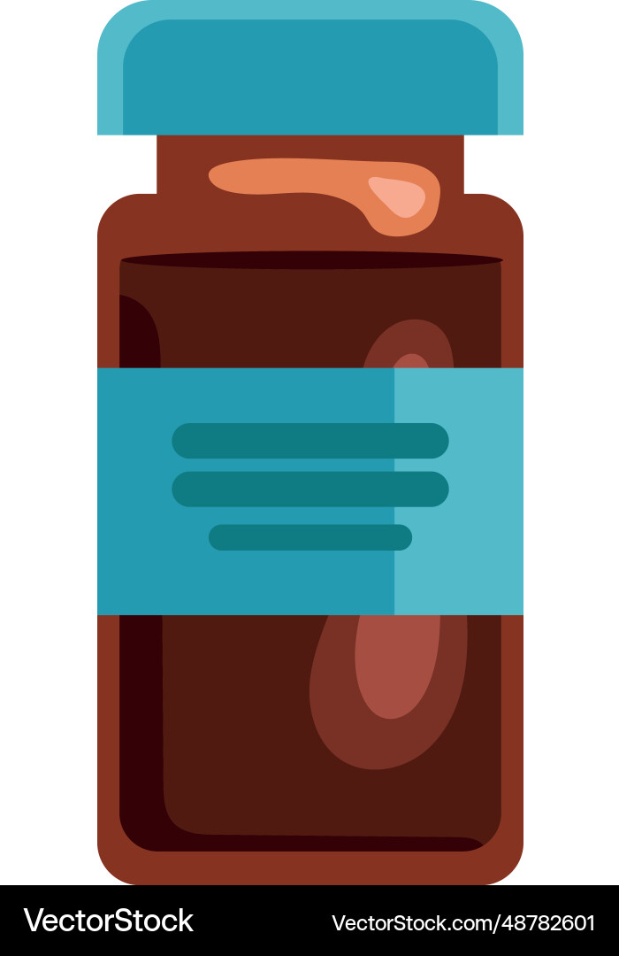 Vaccine viral medicine Royalty Free Vector Image