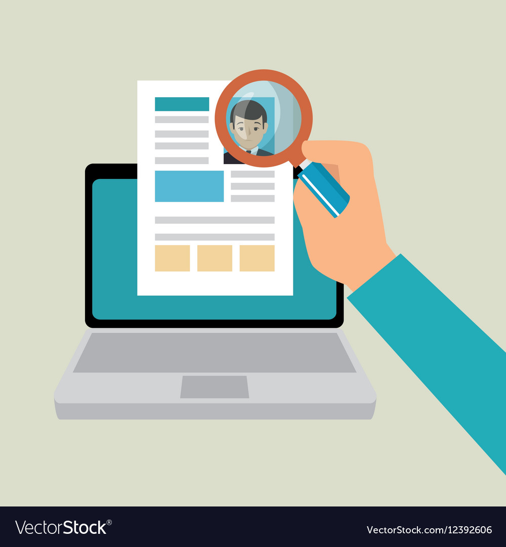 Recruitment process concept icon Royalty Free Vector Image Recruitment process concept icon Royalty Free Vector Image