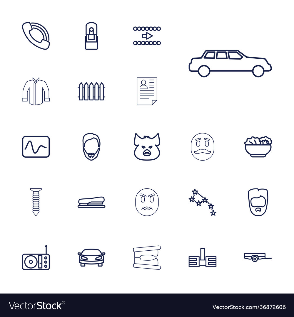 Set icons Royalty Free Vector Image - VectorStock