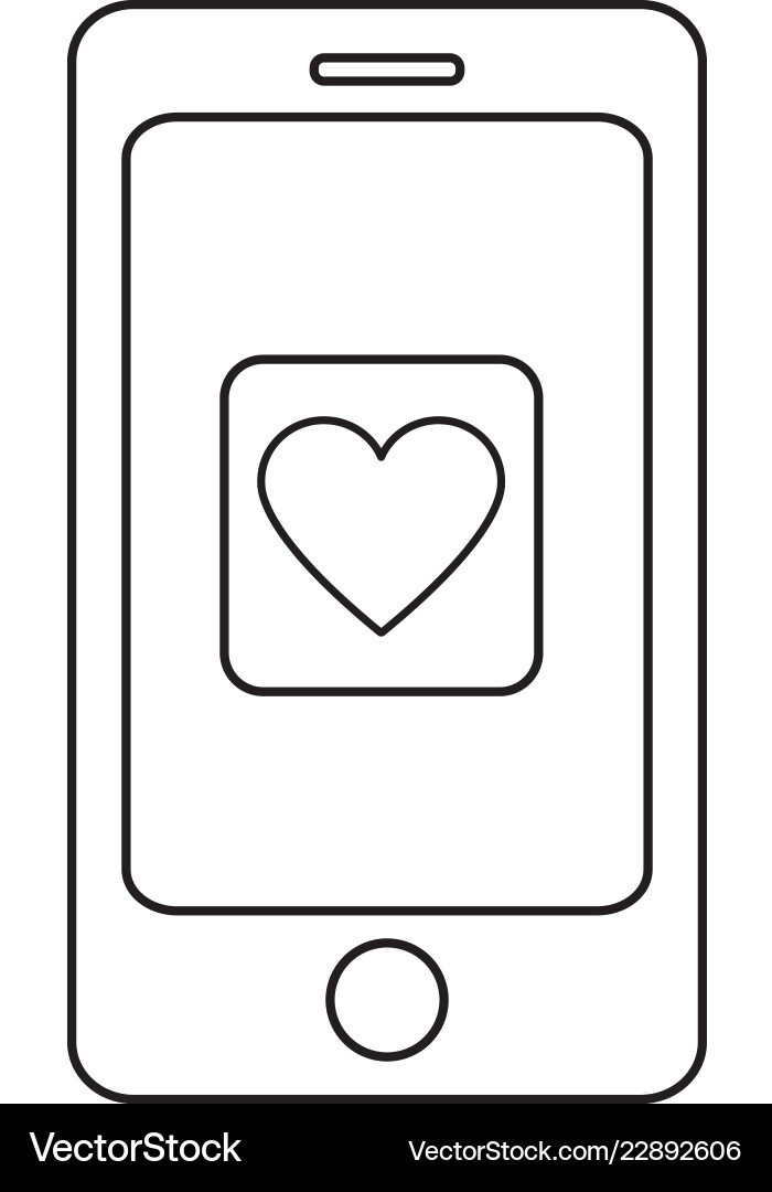 Technology smartphone cartoon Royalty Free Vector Image