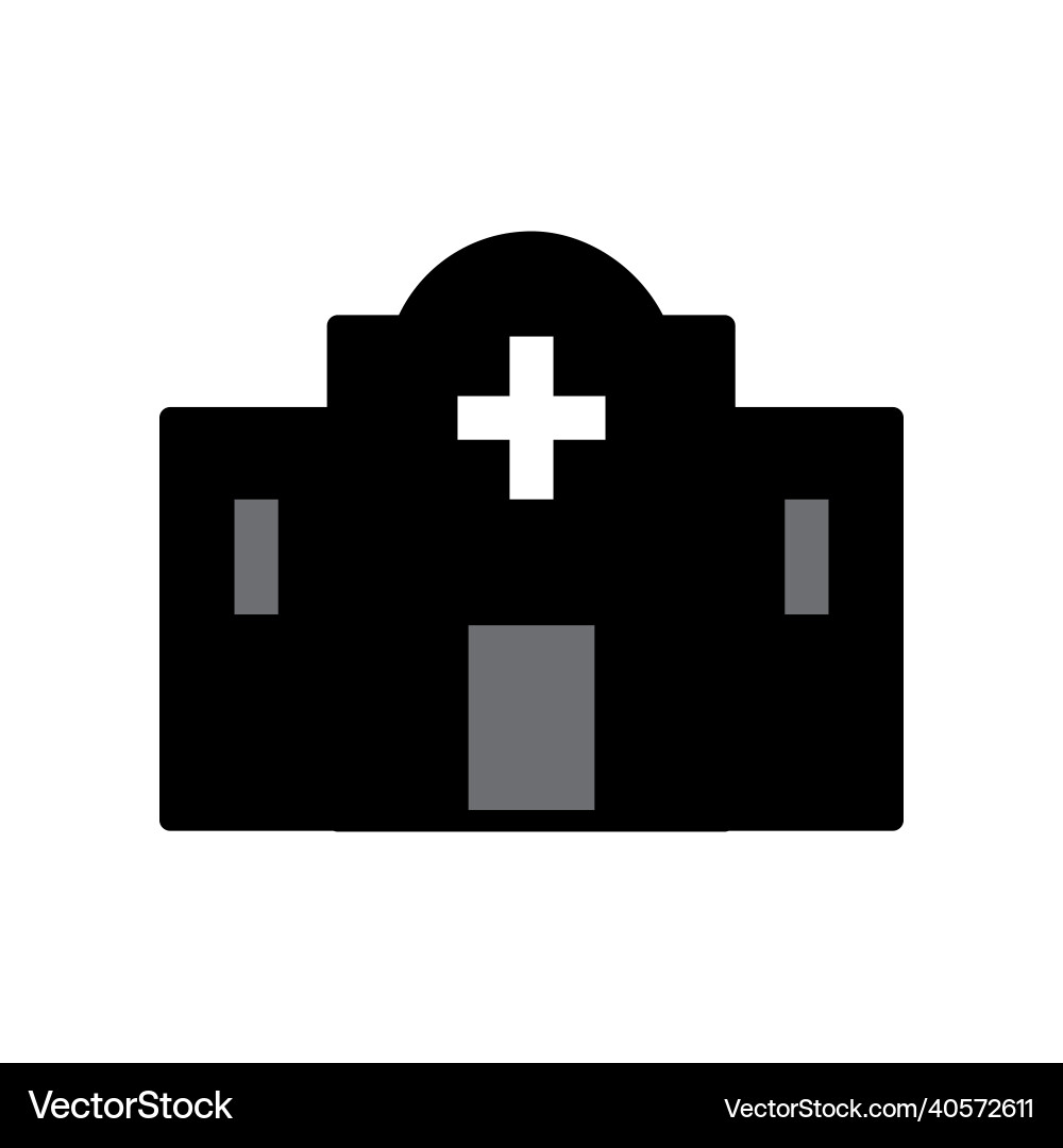 Hospital Royalty Free Vector Image - VectorStock