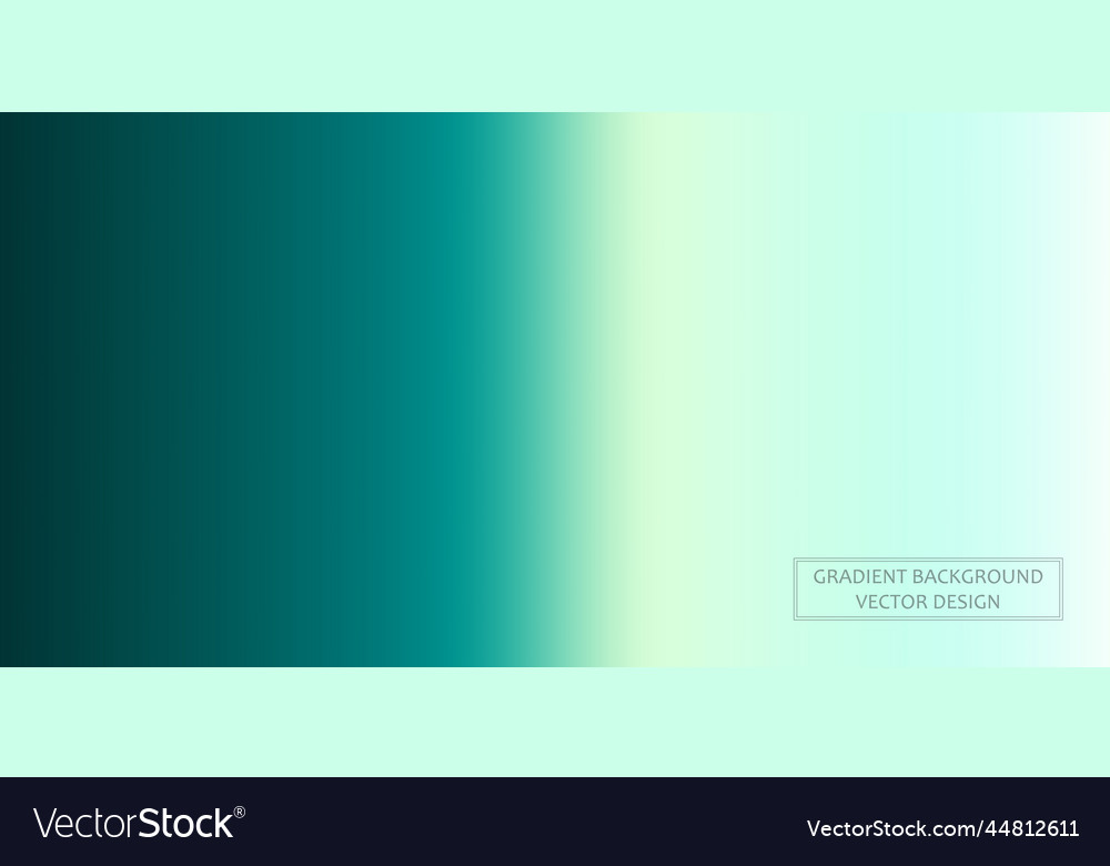 Panoramic web template multicolor gradient Vector Image