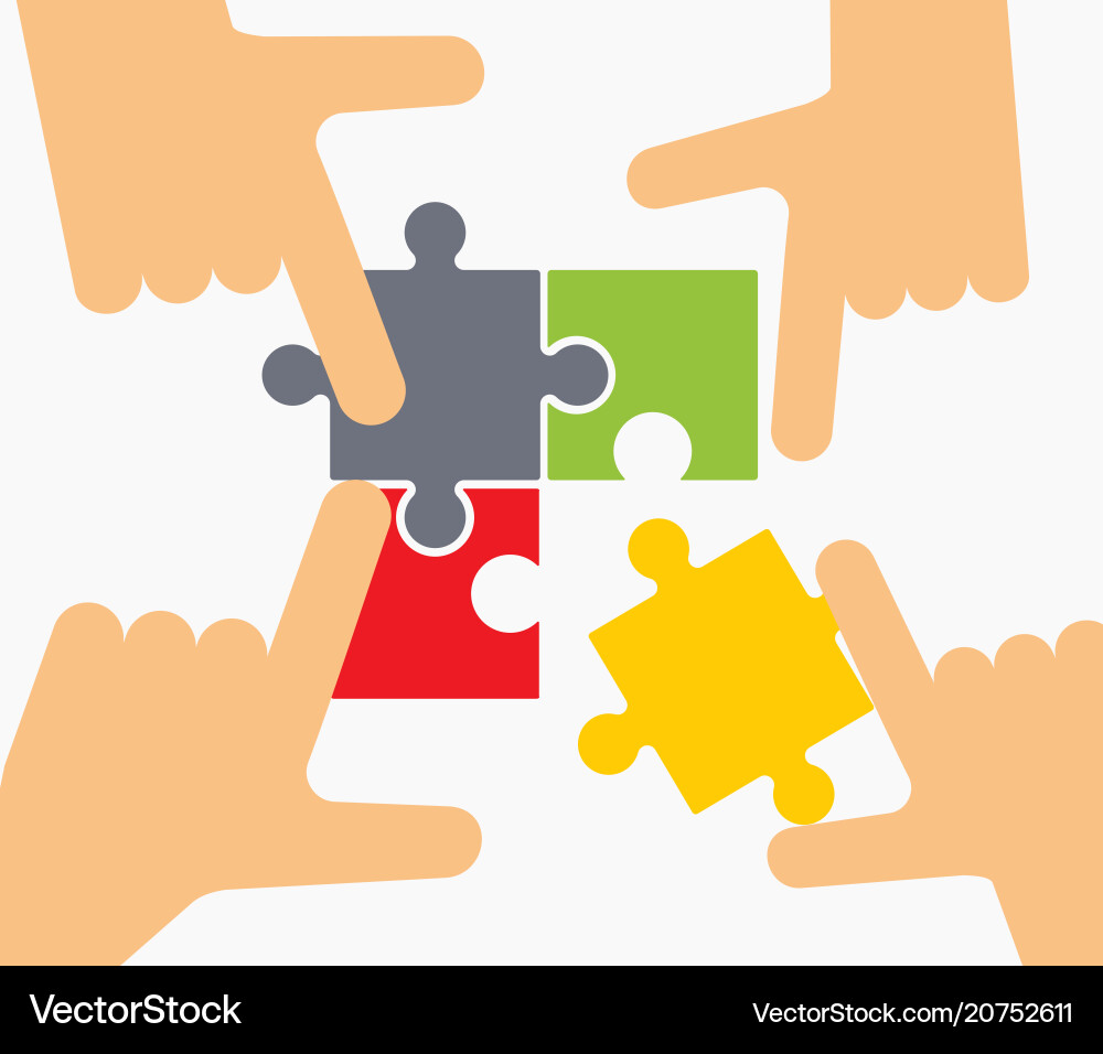 Puzzle Royalty Free Vector Image - VectorStock