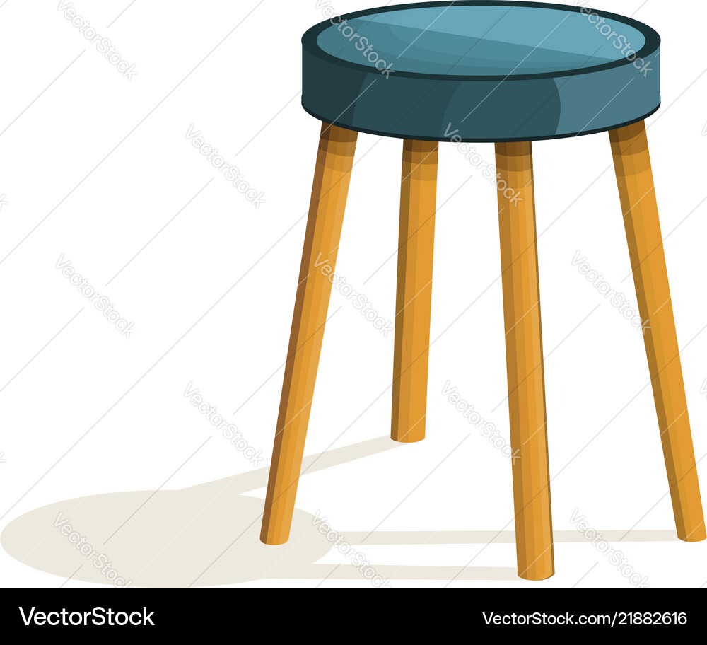 Kitchen chair icon cartoon style Royalty Free Vector Image