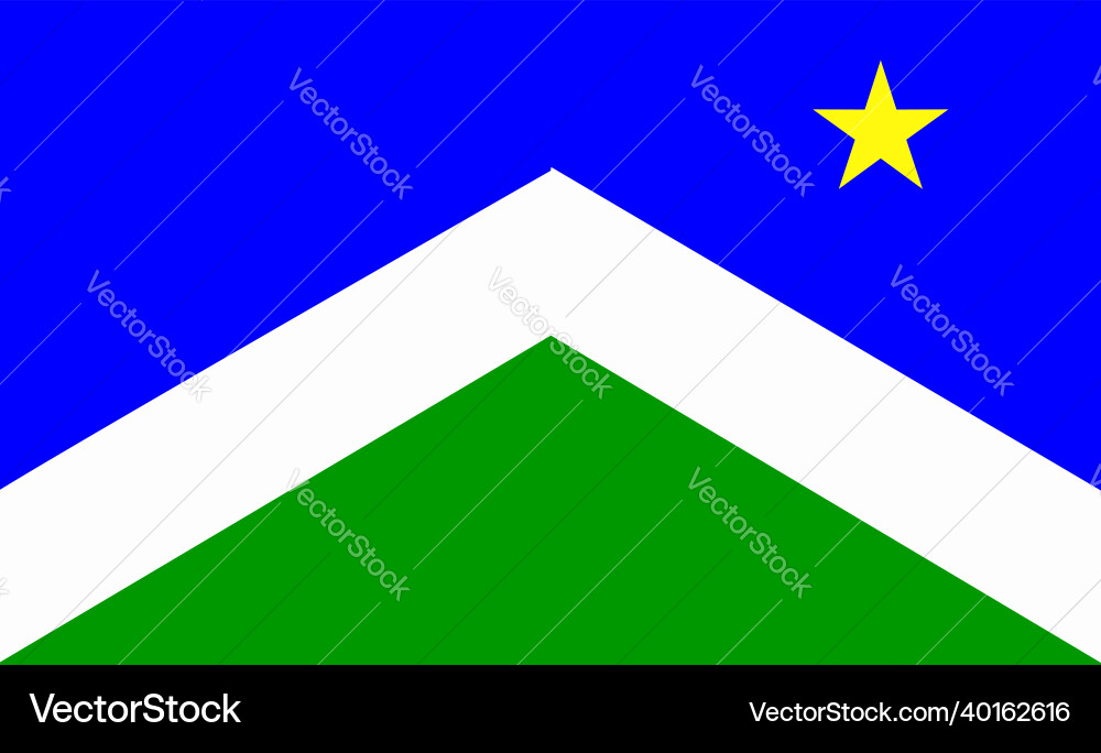 Seward alaska city flag Royalty Free Vector Image
