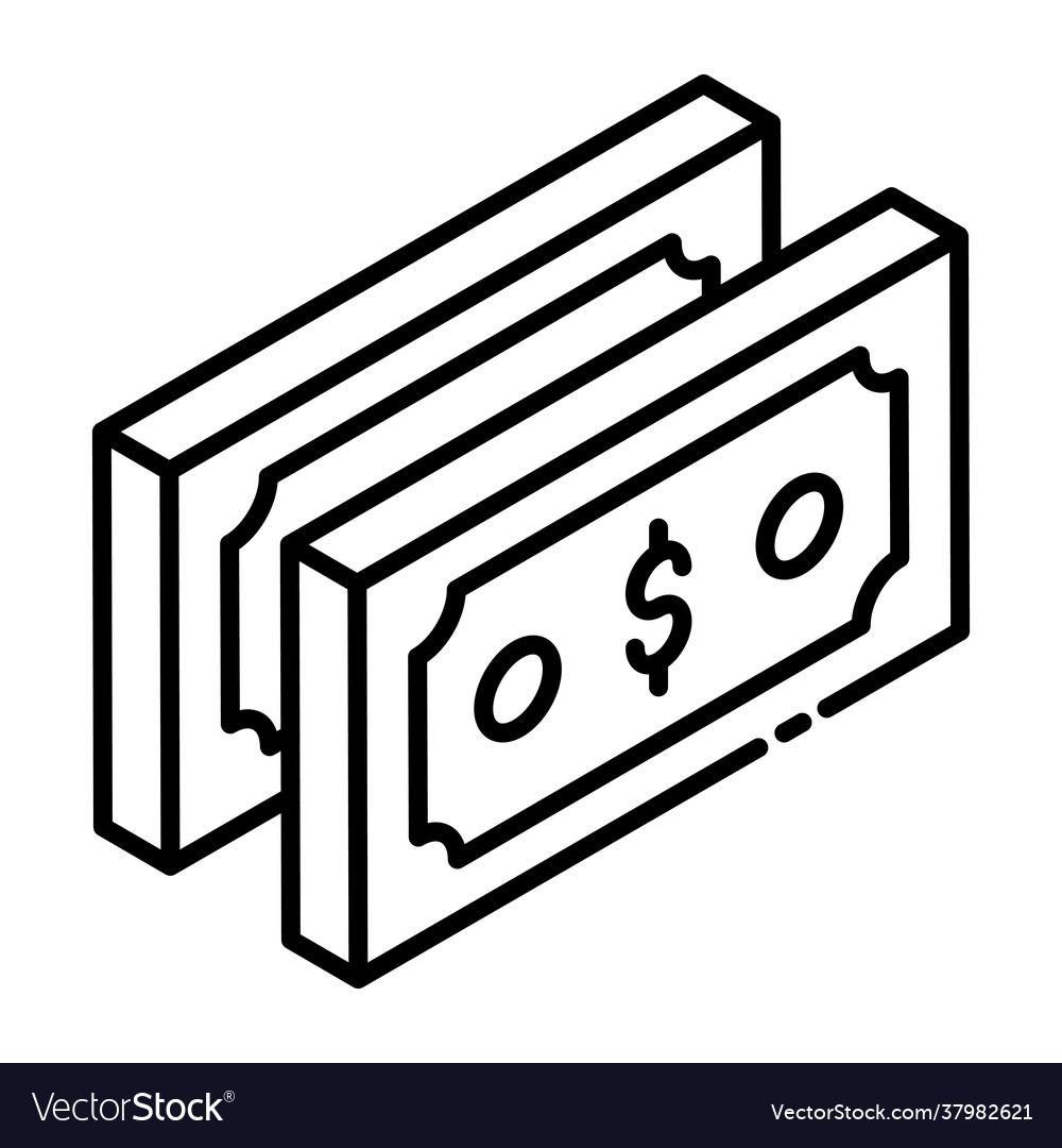 Banknote Royalty Free Vector Image - VectorStock