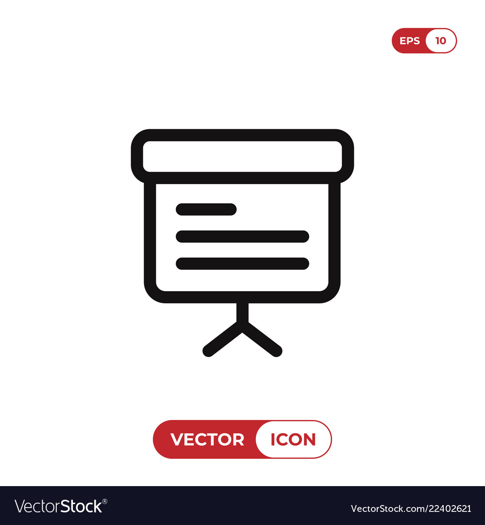 Blackboard icon Royalty Free Vector Image - VectorStock