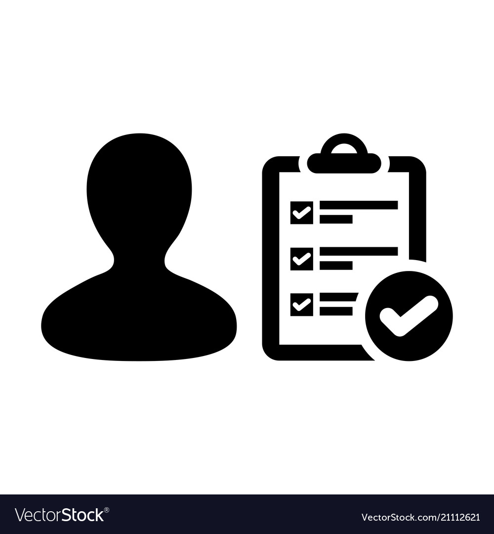 Clipboard icon male person profile avatar symbol Vector Image Clipboard icon male person profile avatar symbol Vector Image