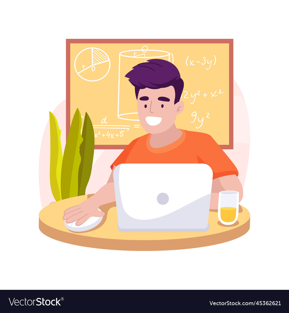 College preparatory test isolated cartoon Vector Image College preparatory test isolated cartoon Vector Image