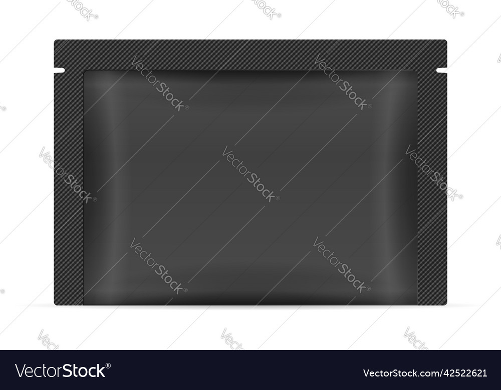 Sachet Royalty Free Vector Image - VectorStock