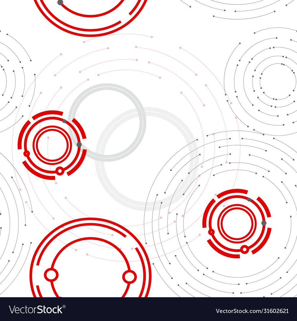 Seamless geometric pattern with connected lines Vector Image