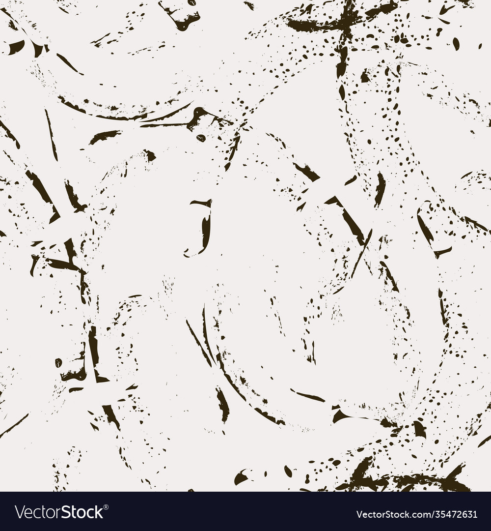 Abstract seamless pattern in grunge style Vector Image