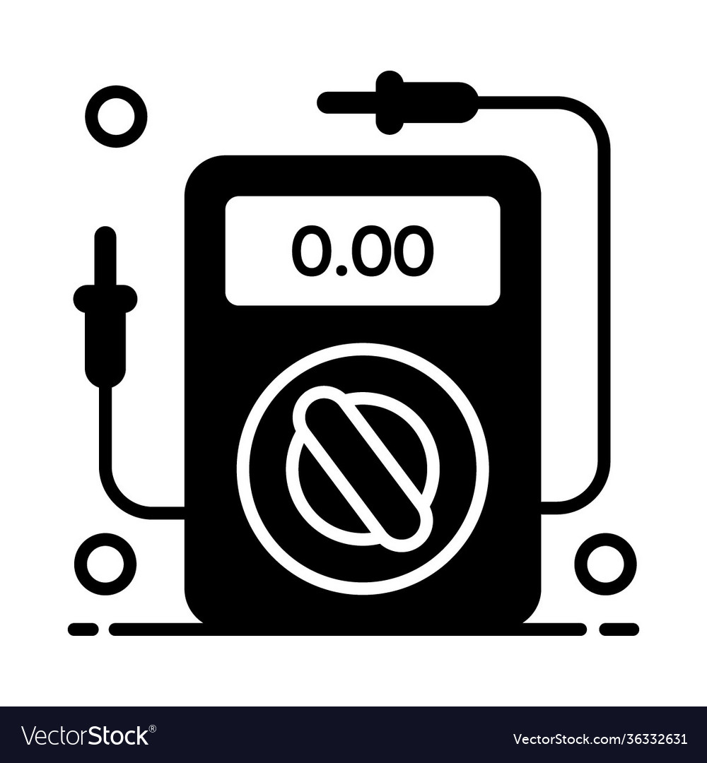 Ammeter Royalty Free Vector Image - VectorStock