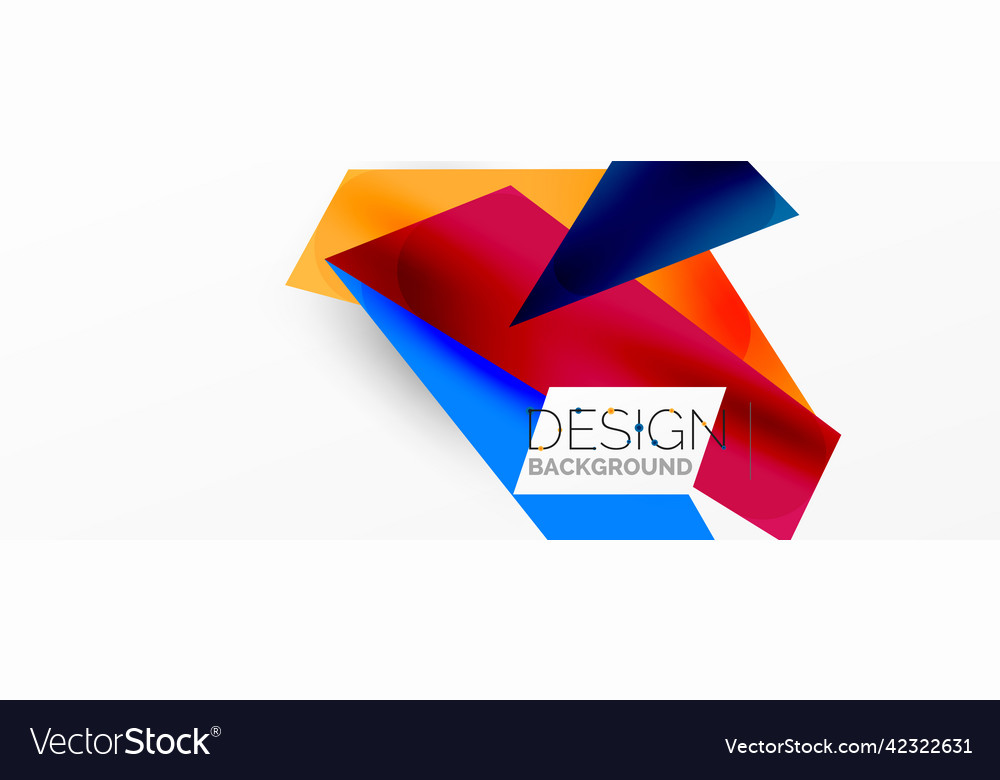 Background color abstract overlapping lines Vector Image